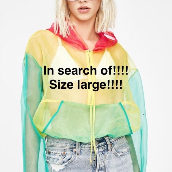 Dolls Kill | Jackets & Coats | Iso Dolls Kill Bae Spectrum Rainbow ...